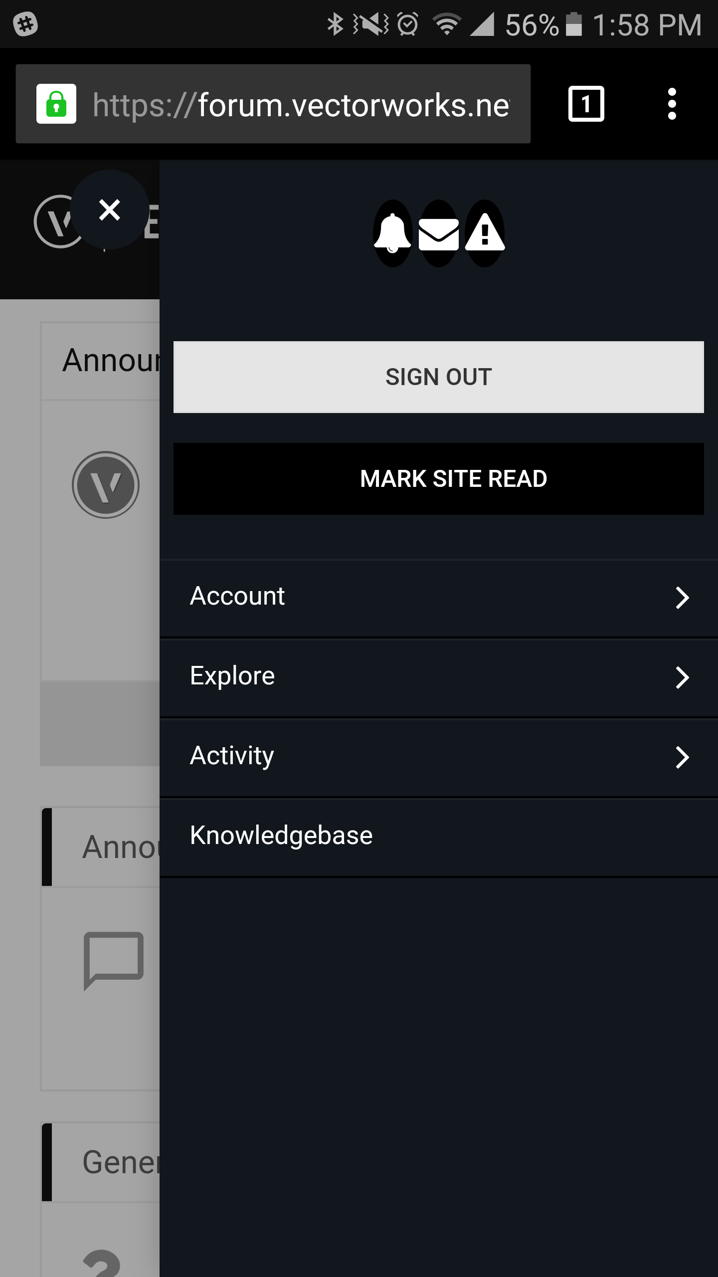 Forum - Mobile View - Forum Feedback - Vectorworks Community Board