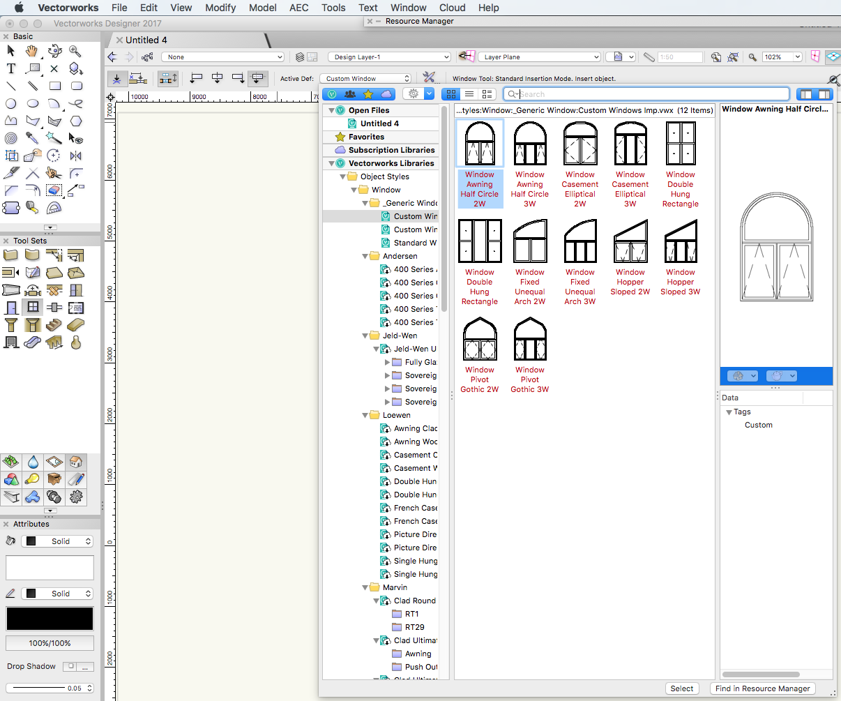 Visual object access by tools in Vectorworks 2017 - General Discussion ...