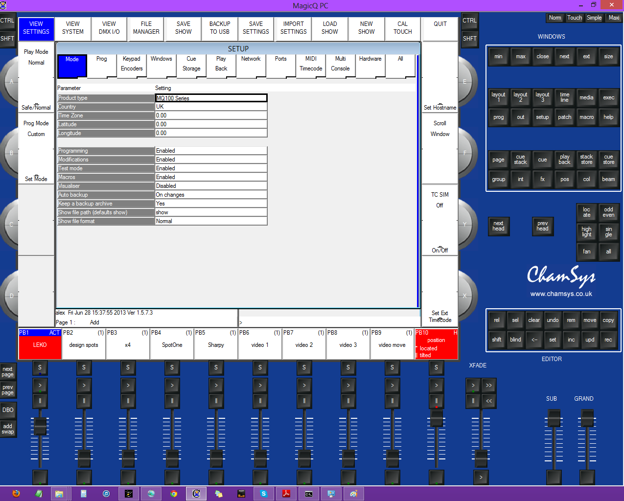 Connecting Chamsys MagicQ to Vision via Artnet - Knowledgebase ...