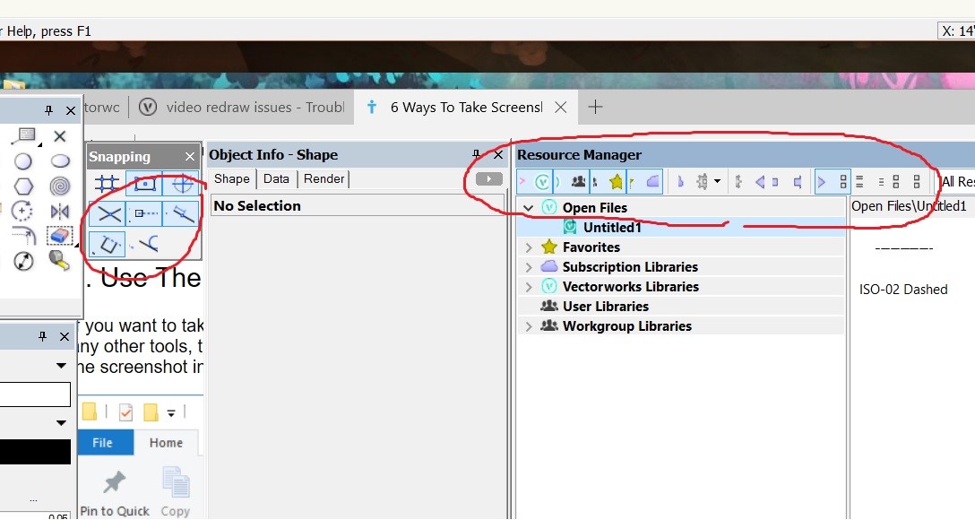 icons split - Troubleshooting - Vectorworks Community Board