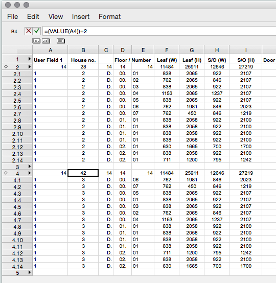 Door Scheduling from Apartment Symbols - Architecture - Vectorworks ...