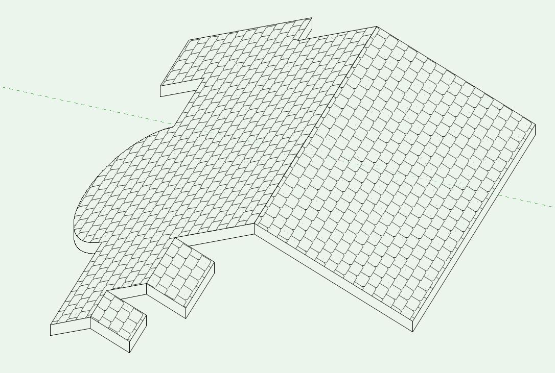 Model Roof Face VS. Create Roof with surface hatches - Architecture - Vectorworks Community Board