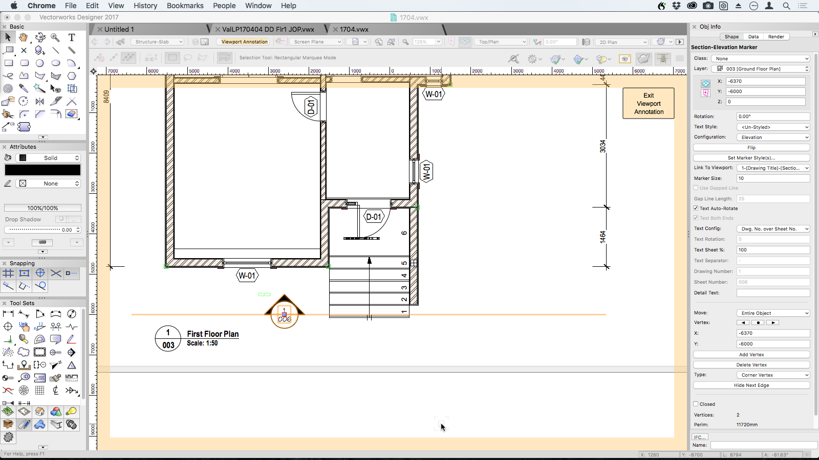 Elevation Marker Linked to Viewport - General Discussion - Vectorworks ...