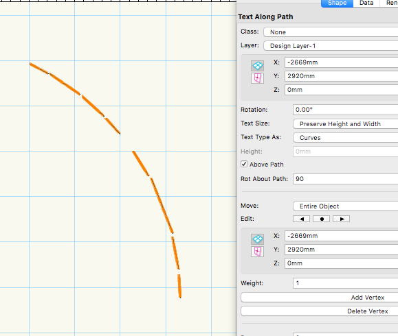 How do you get text to follow a curved walls? - Troubleshooting ...