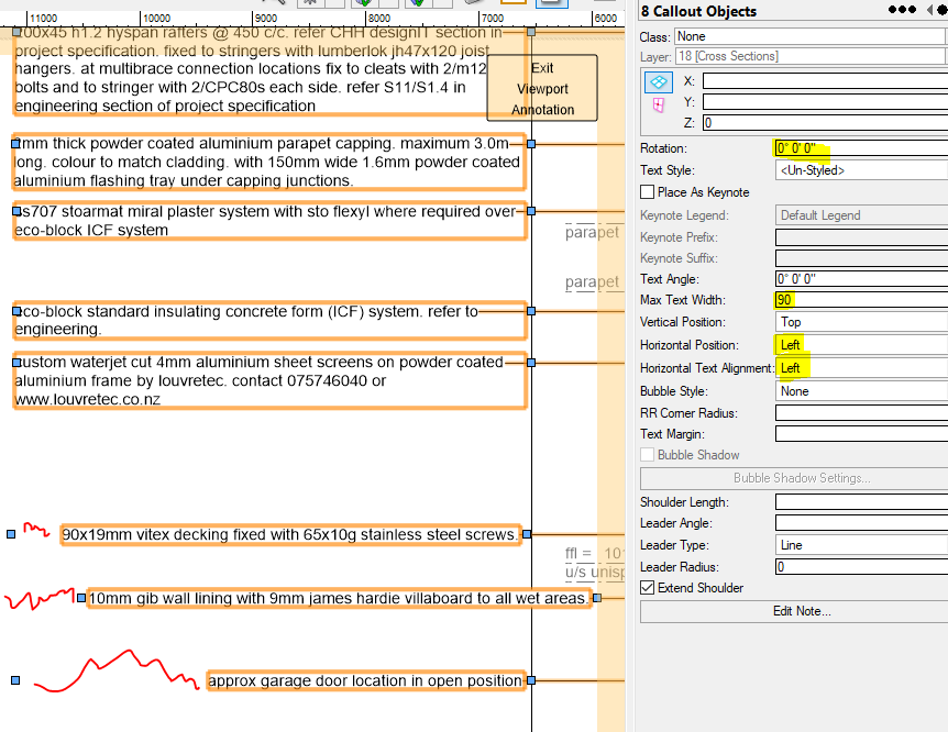 Callout Note Text Alignment - General Discussion - Vectorworks Community Board