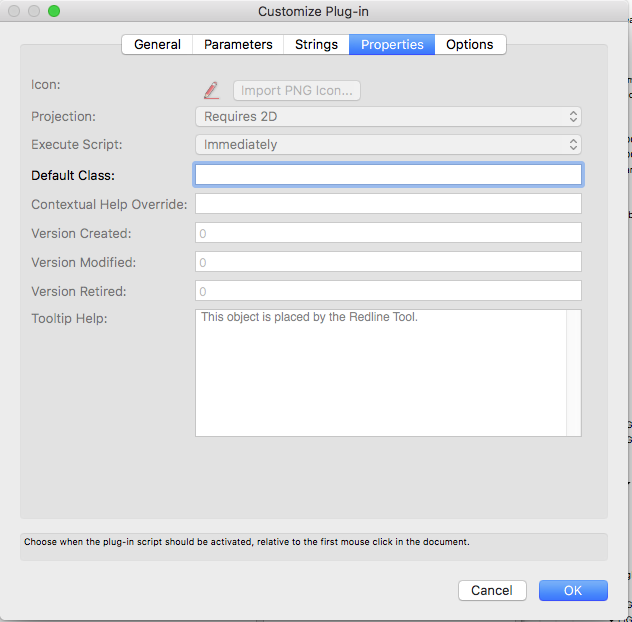 Ability to set Class of Redline Tool - Wishlist - Feature and Content ...