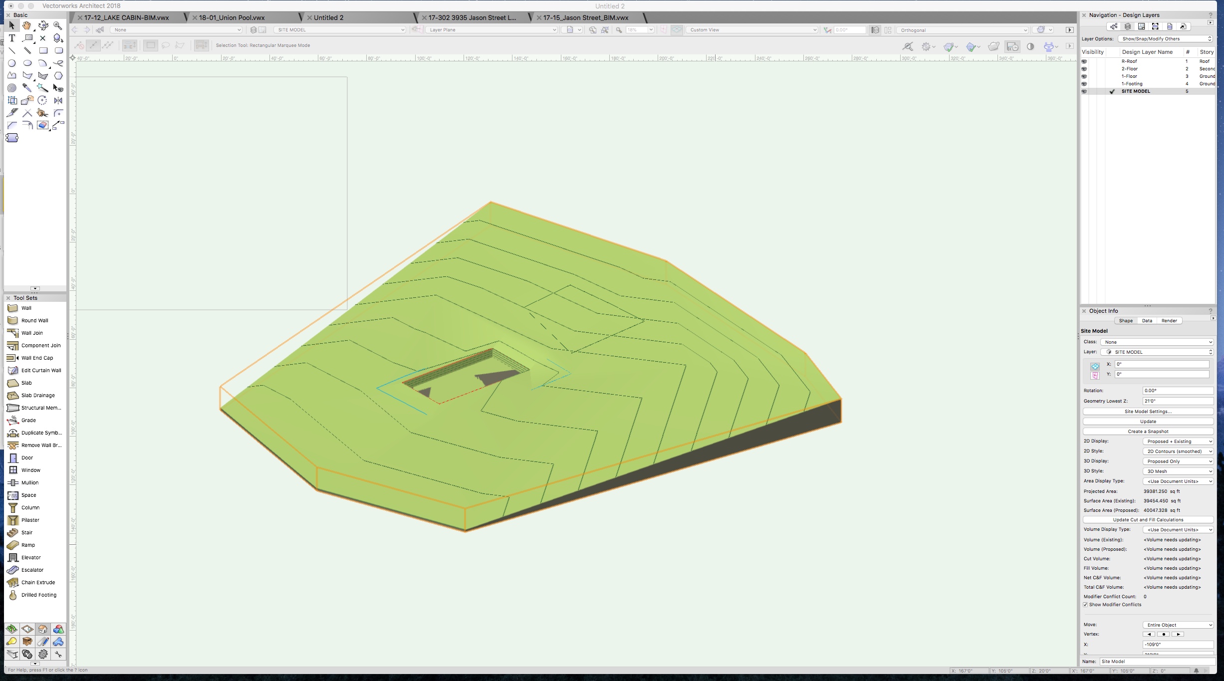 Site and building model set-up - Architecture - Vectorworks Community Board