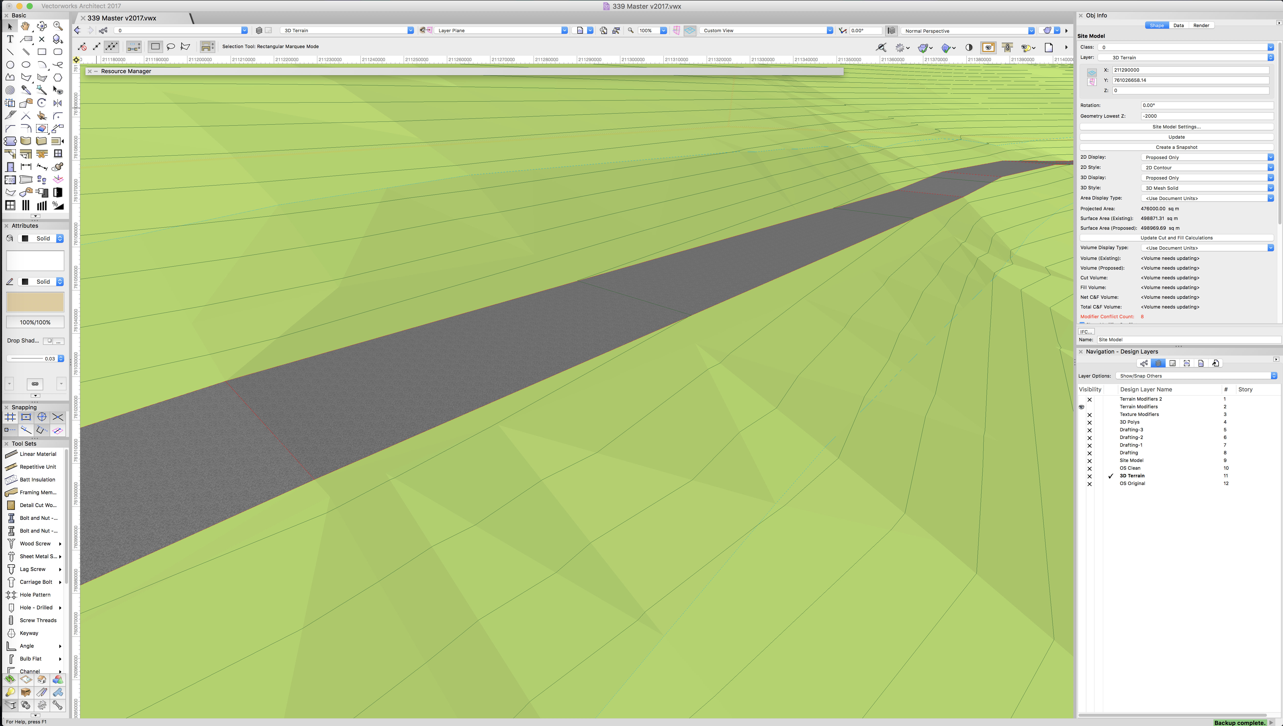 Broken Site Modifiers in 2018 - Troubleshooting - Vectorworks Community ...