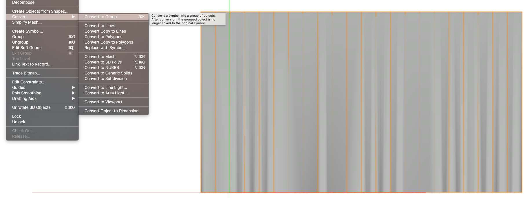Spotlight Soft Goods Tool - Draw Curtain with an Angled Top ...