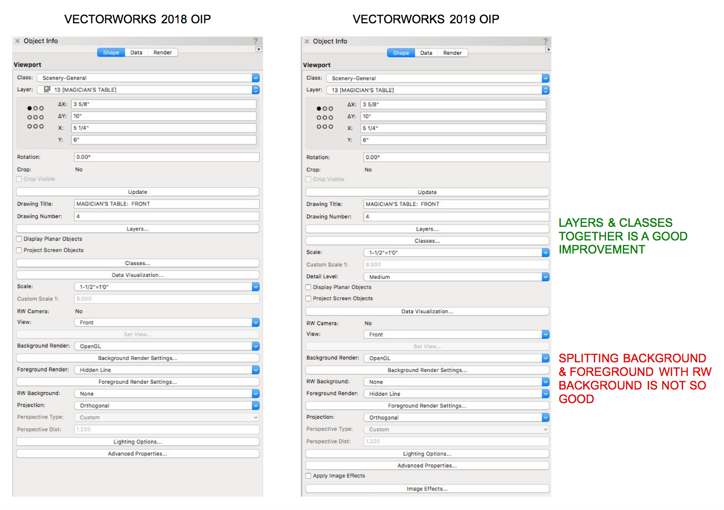 VW2019 - OIP Layout for Viewports - General Discussion - Vectorworks ...