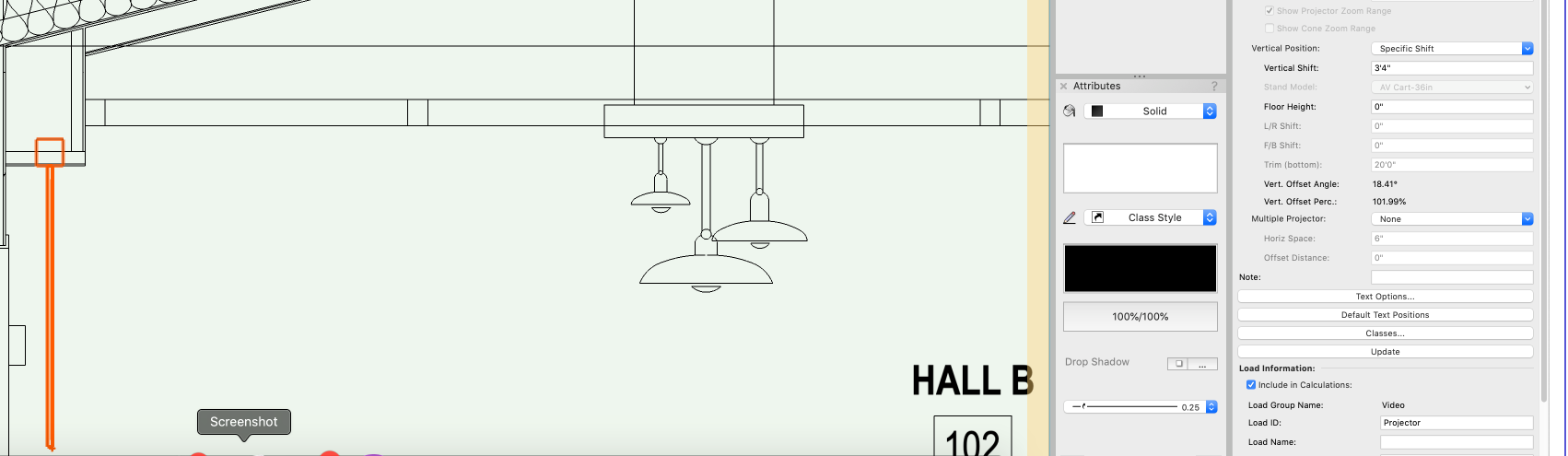 Projector Disappears When Specific Shift Vertical Distance Is Too Large Troubleshooting