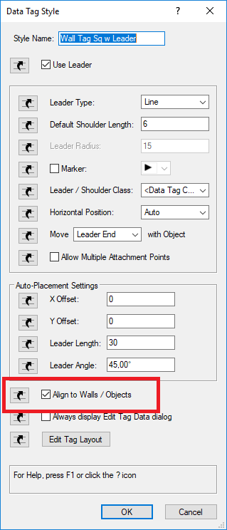 Horizontal Text - Data Tag Tool - Architecture - Vectorworks Community ...