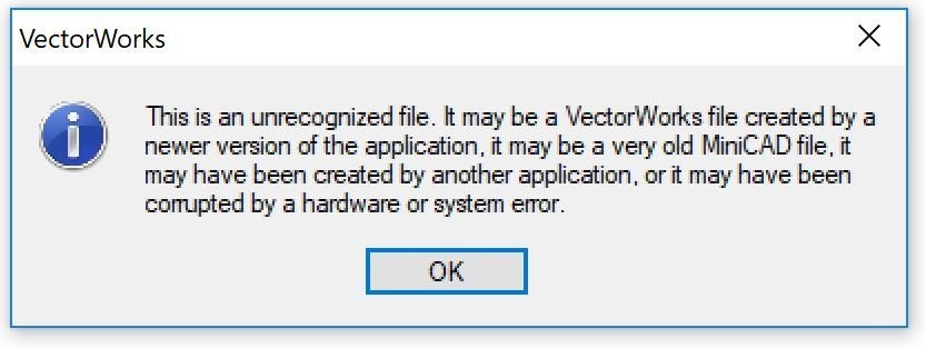 how to convert vectorworks10 .vwx files to the new version vectorworks12.5.1? - Troubleshooting ...