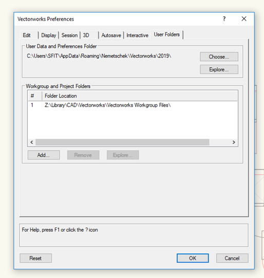 Creating a Workgroup - General Discussion - Vectorworks Community Board