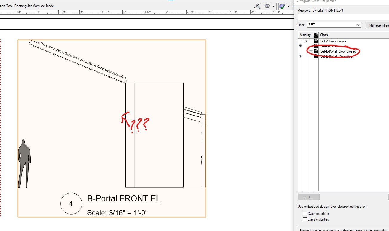 viewports not following class visibilities - Troubleshooting - Vectorworks Community Board