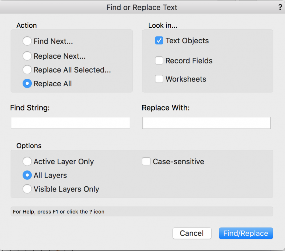 Find-Replace Text should work on Callouts - Wishlist - Feature and Content Requests ...