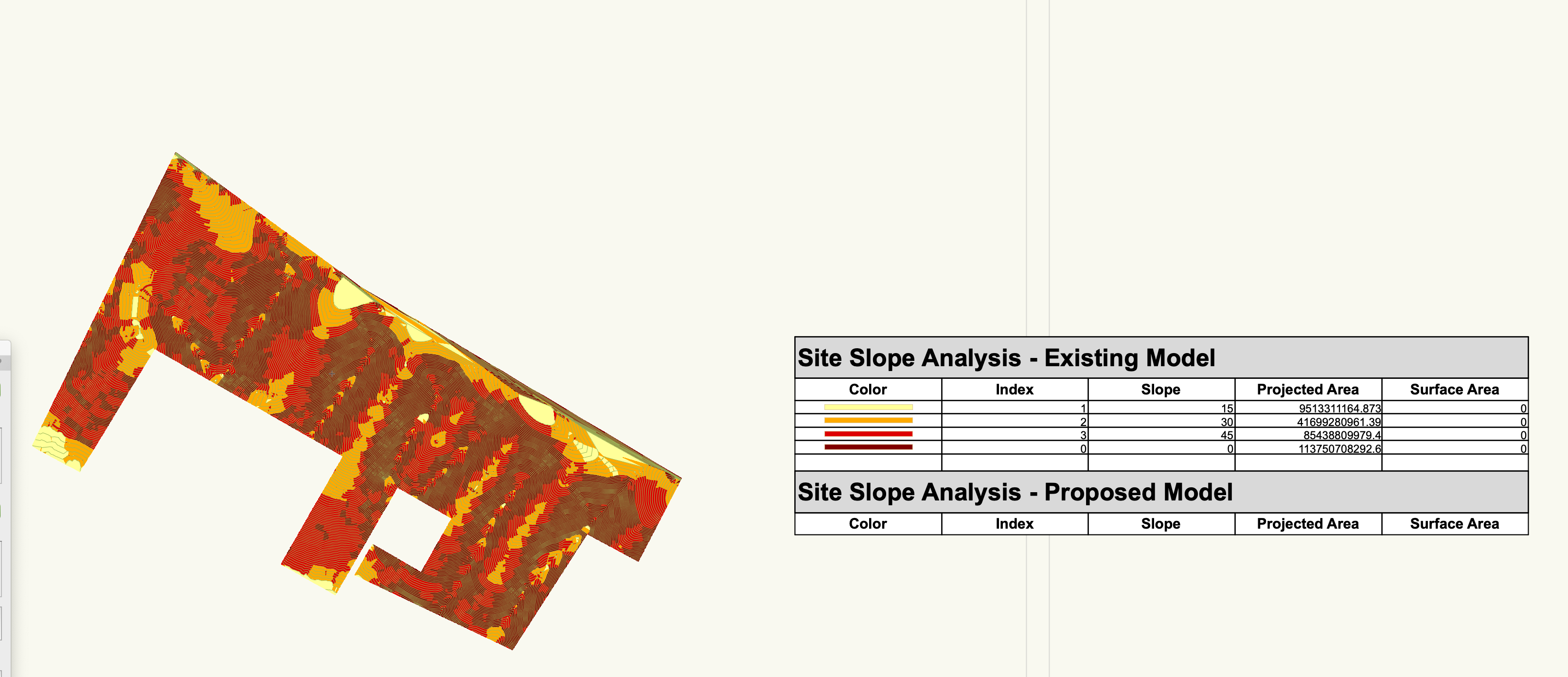 SITE MODEL SLOPE ANALYSIS - Site Design - Vectorworks Community Board