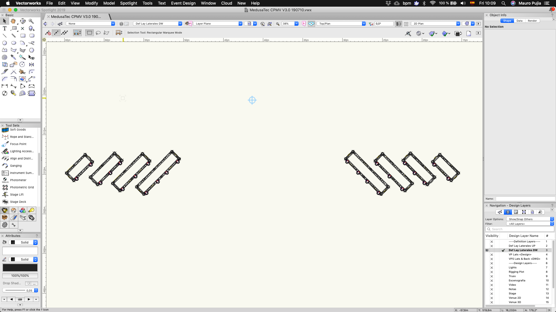 Rotate truss rig Vectorworks 2018 - Entertainment - Vectorworks ...