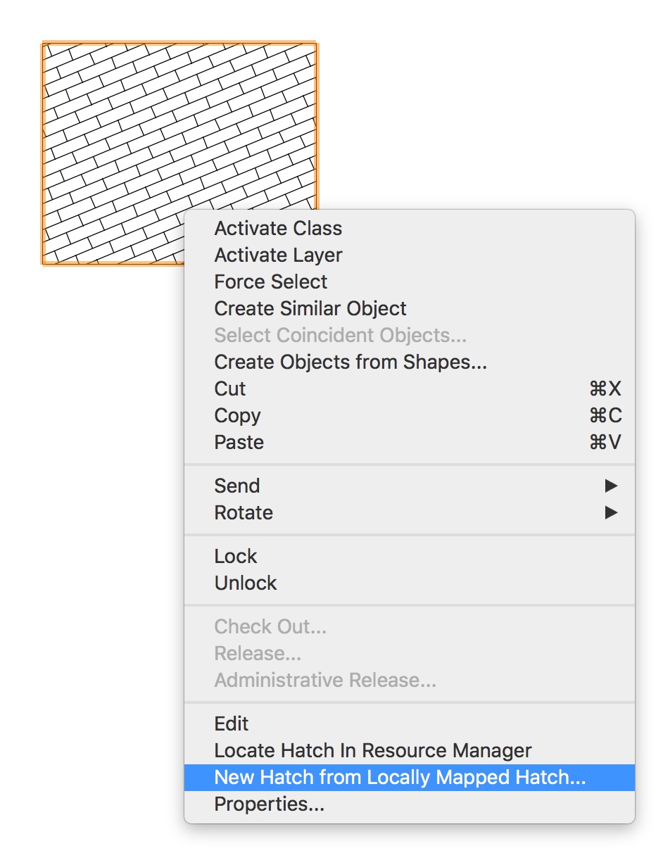 Apply a wall hatch without an associated renderworks texture - Architecture - Vectorworks ...