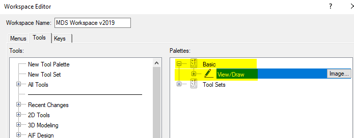 Basic Palette tools hidden? - Troubleshooting - Vectorworks Community Board