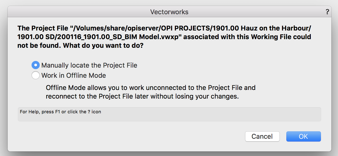 Project File Sharing Over VPN - Troubleshooting - Vectorworks Community Board