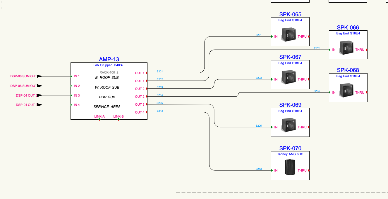 Amplifier Input Signal Sharing Connectcad Vectorworks Community Board