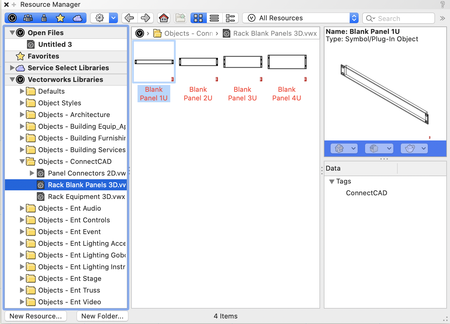 Adjusting Rack Elevation Text Size And Position ConnectCAD 
