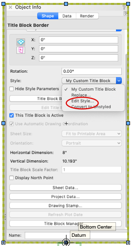 Title Block Problems Troubleshooting Vectorworks Community Board