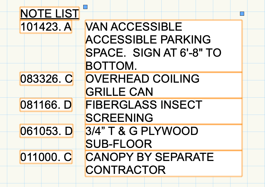 CALLOUTS AND KEYNOTES - General Discussion - Vectorworks Community Board