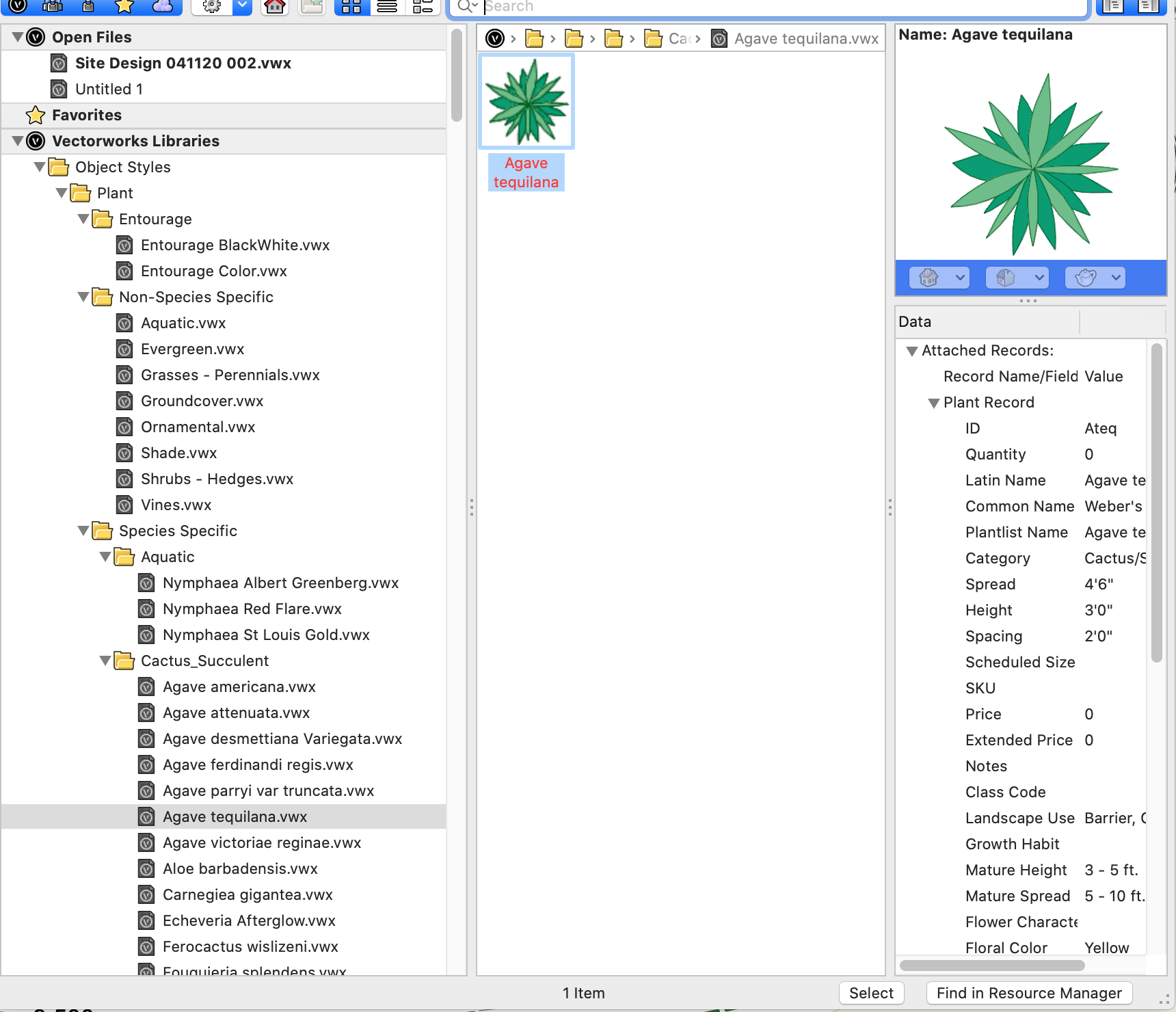 Existing Tree Library - can't access - Site Design - Vectorworks Community Board