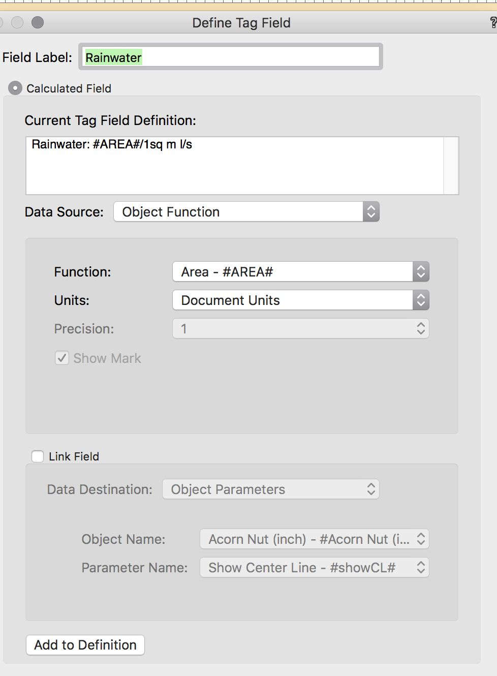 Data Tag customized unit - Site Design - Vectorworks Community Board