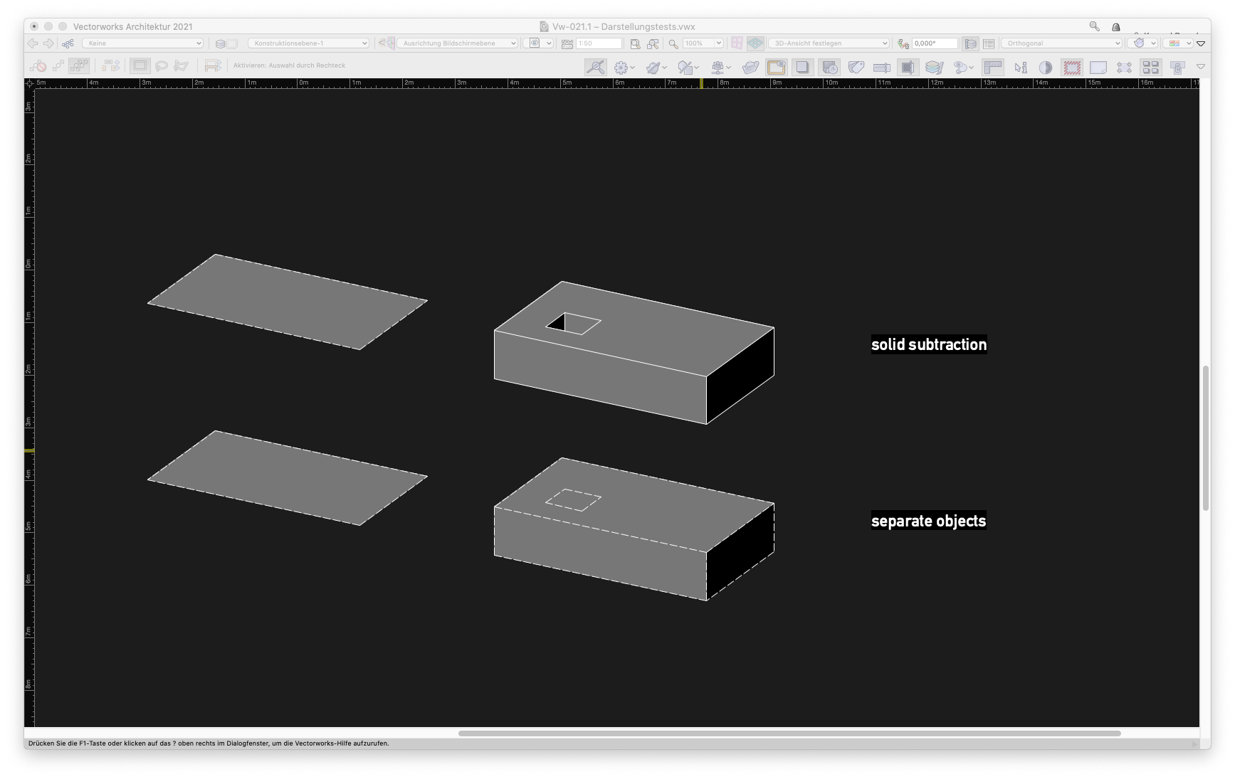 Line Types Applied To Solids 3d Objects General Discussion Vectorworks Community Board