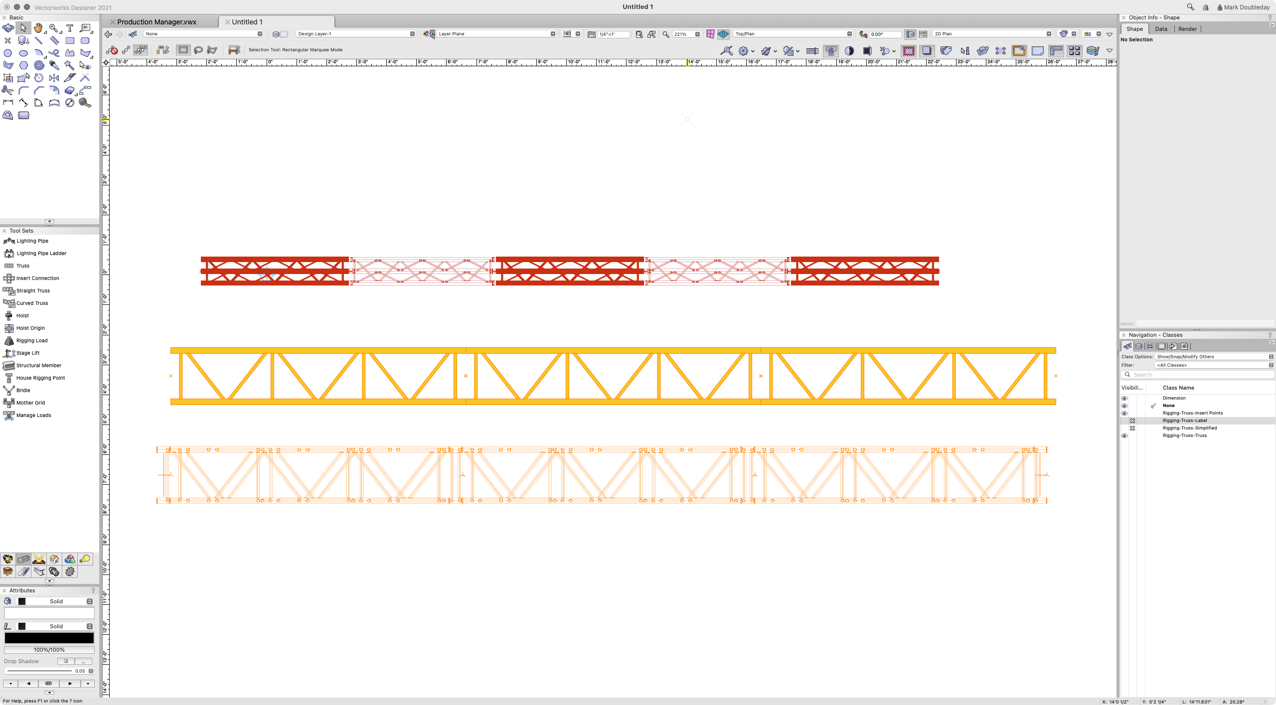 Data visualisation and not horizontal truss - Entertainment ...