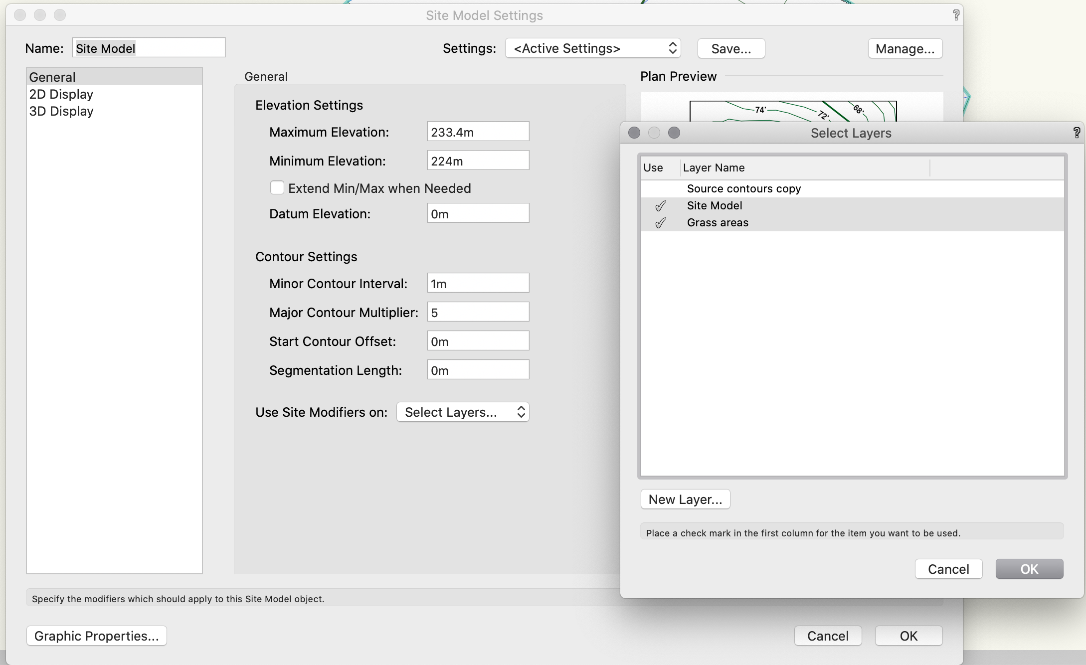 Landscape Area Alignment/3d Geometry - Site Design - Vectorworks ...