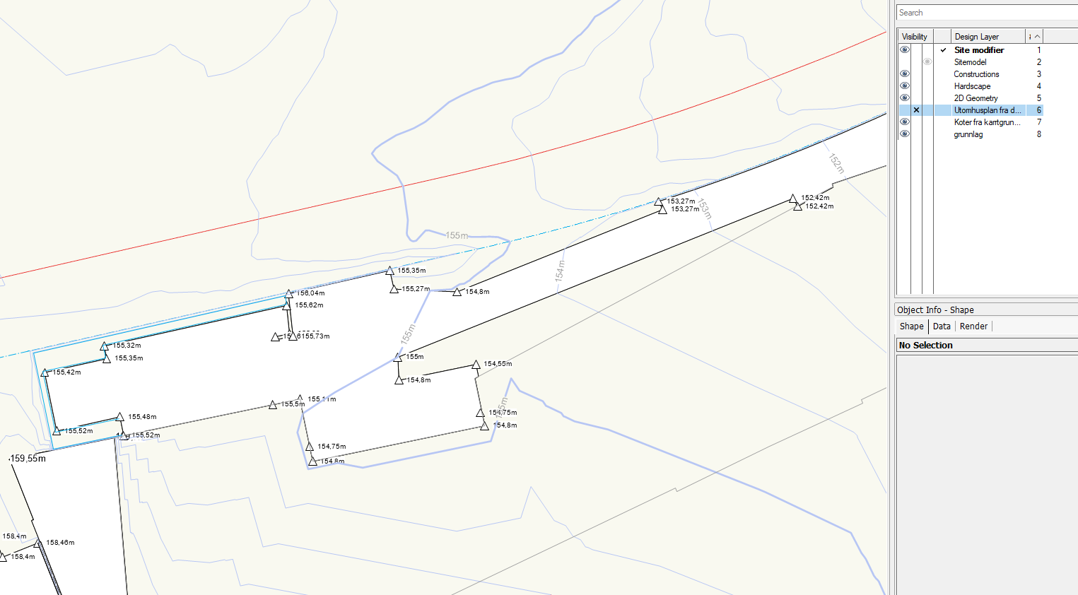 display contours on all hardscapes etc - Site Design - Vectorworks Community Board