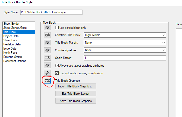 Custom Title Block Bugs - General Discussion - Vectorworks Community Board