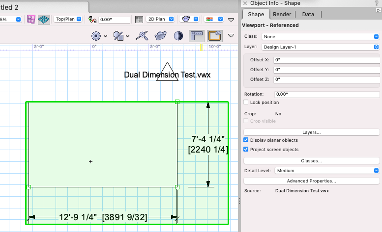 Data tags to label Reference Viewports - General Discussion - Vectorworks Community Board