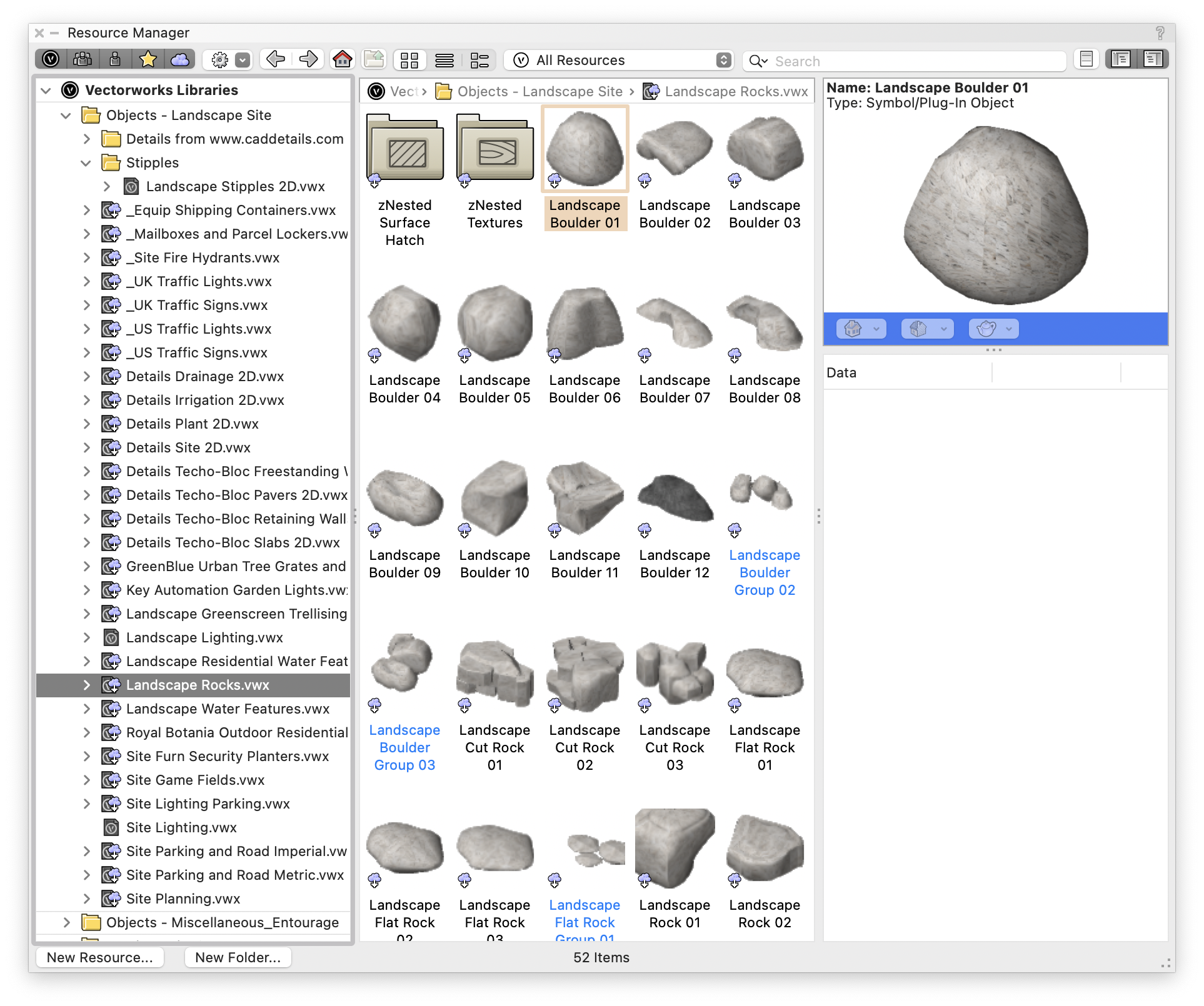 Landscape Boulders - Site Design - Vectorworks Community Board