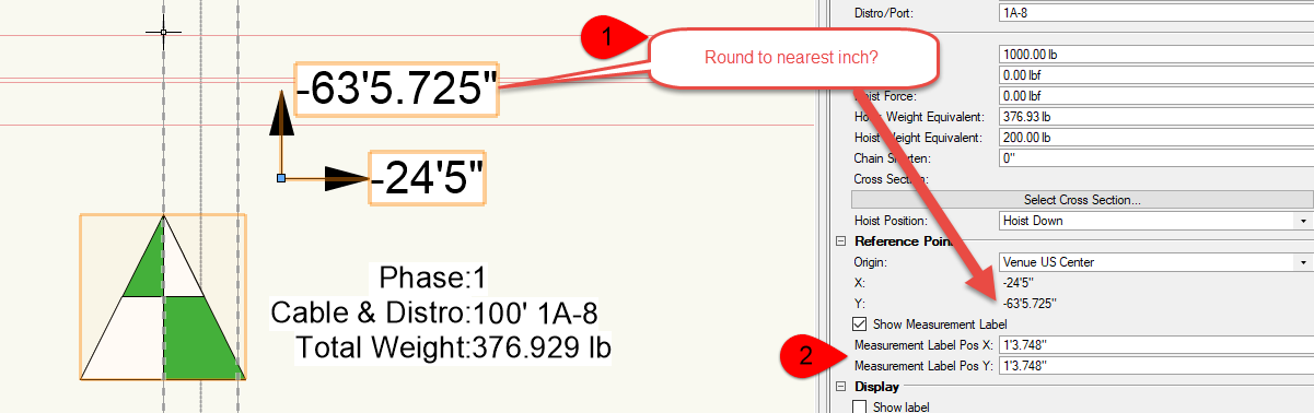 Hoist Measurement Labels - Entertainment - Vectorworks Community Board
