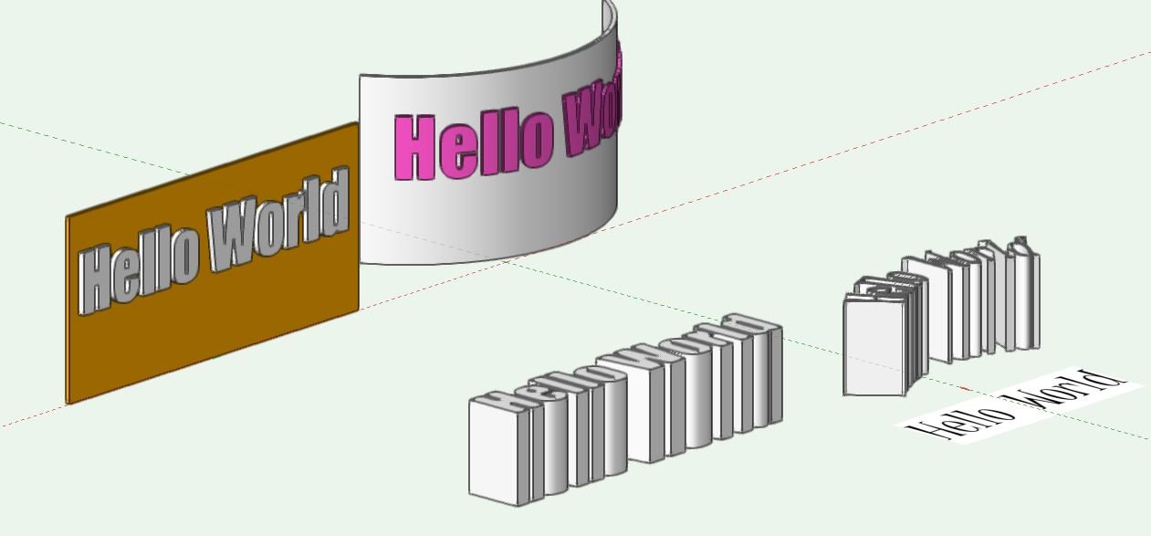 3d Text not extruding - self intersecting geometry - Troubleshooting - Vectorworks Community Board