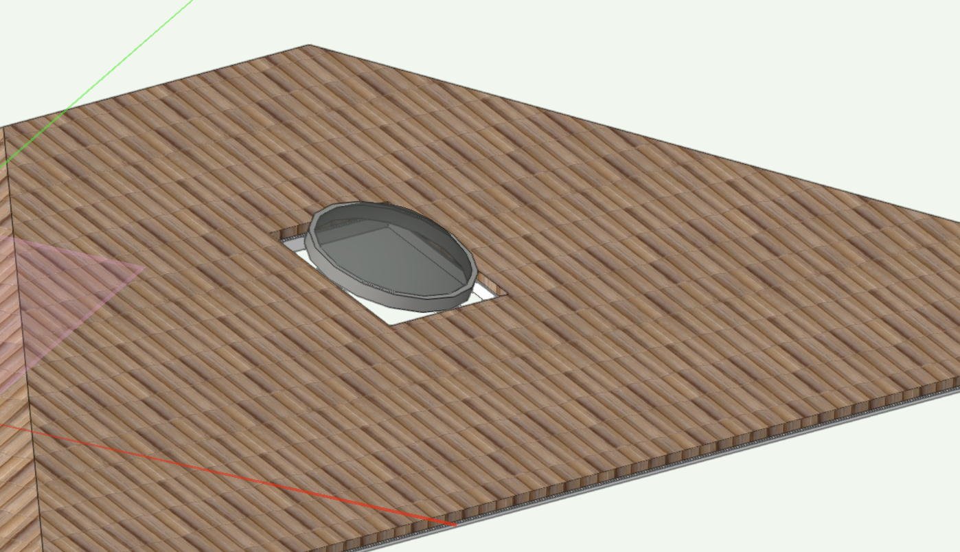 Custom dome skylight creates square hole - Architecture - Vectorworks ...