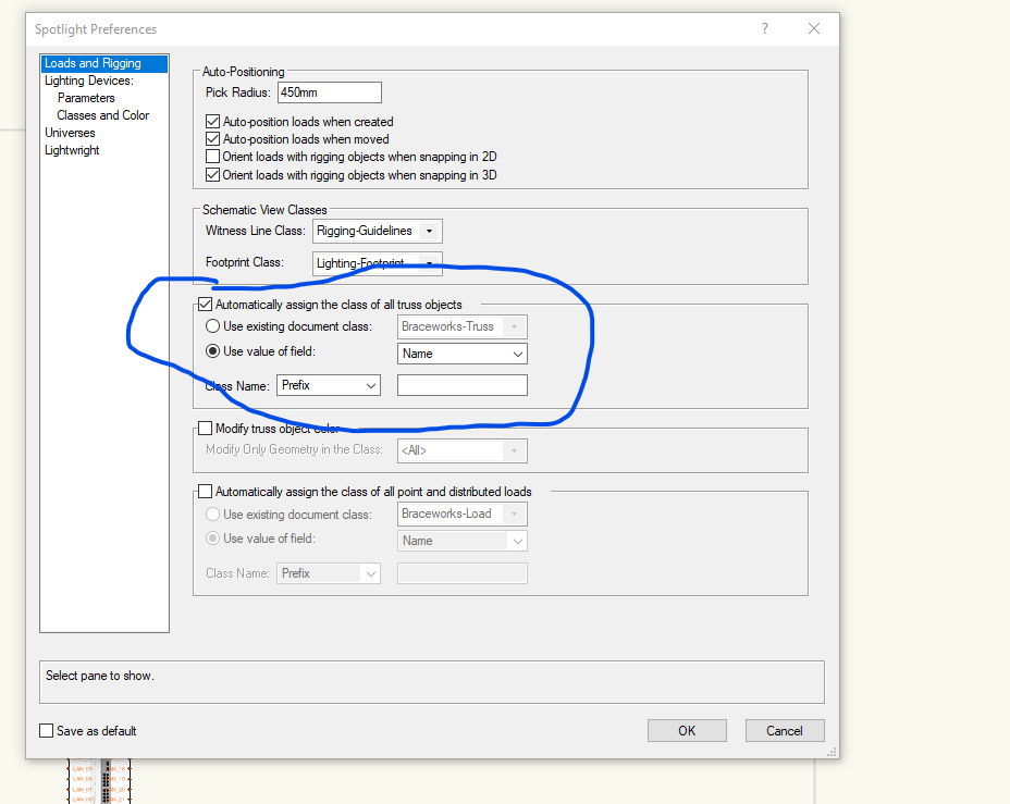 Class From Model Or Other Param Connectcad Vectorworks Community Board