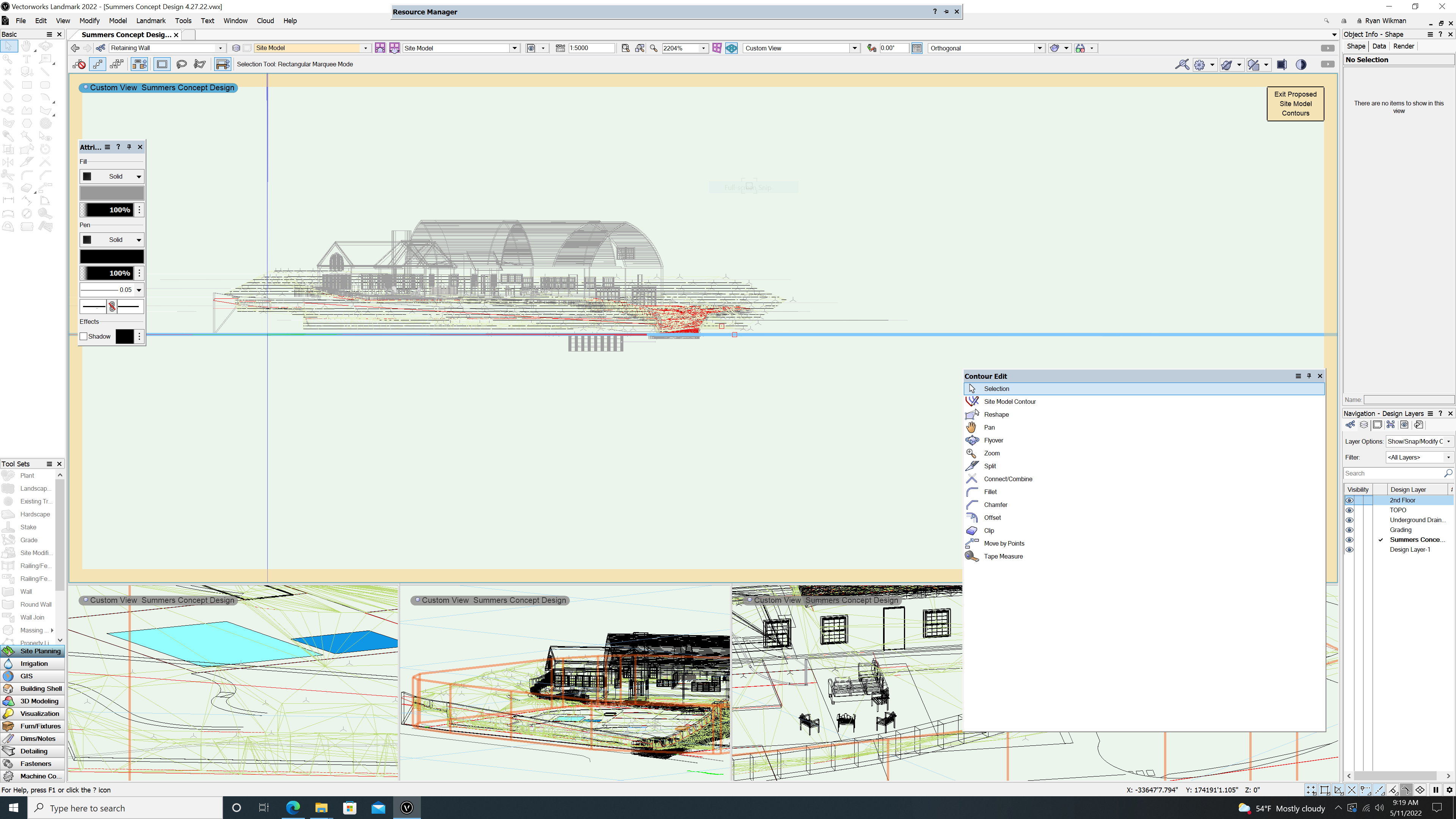 Site Model Contour Edit Help - Troubleshooting - Vectorworks Community Board