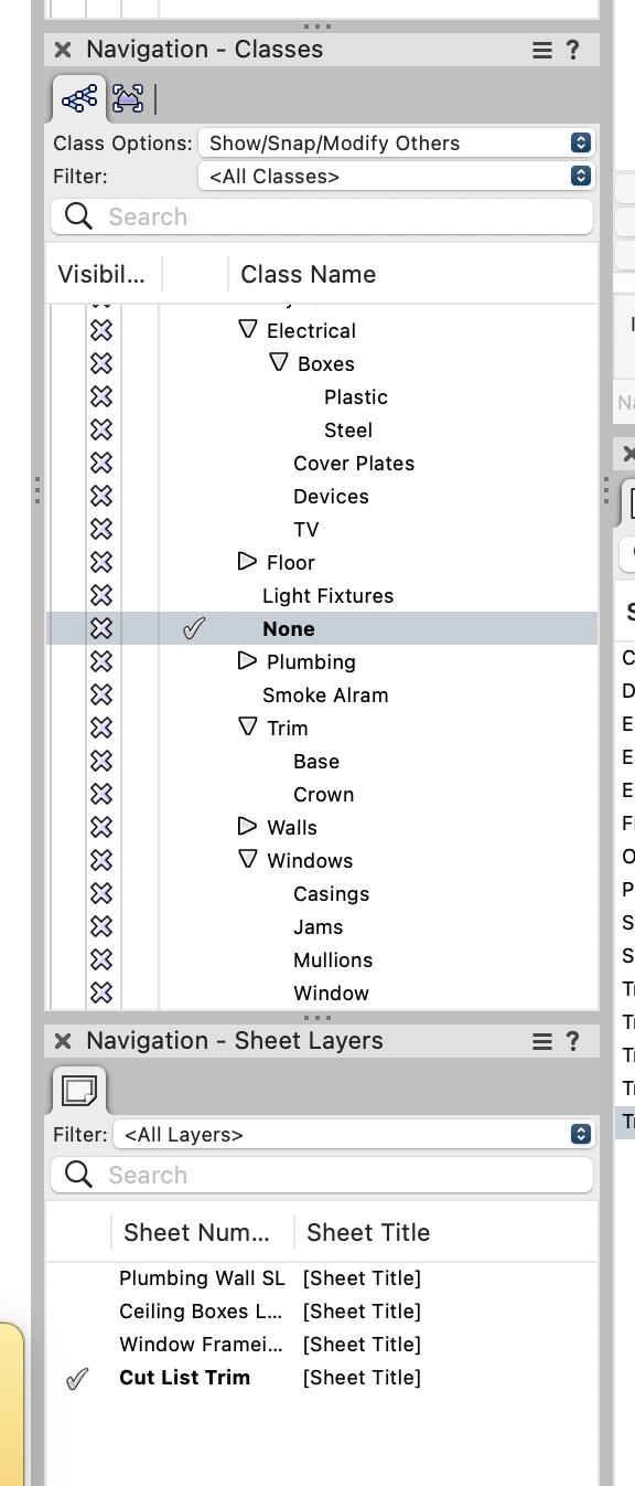 Sheet Layer Class Default General Discussion Vectorworks Community