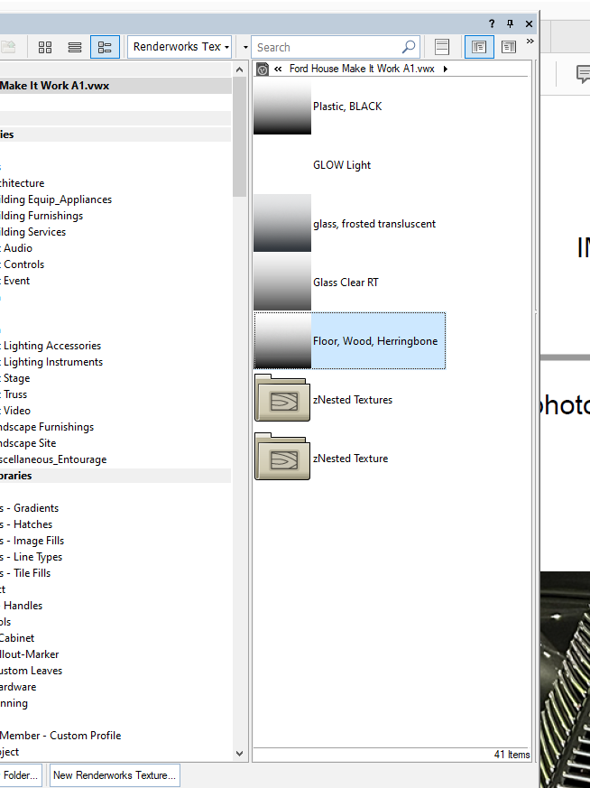 VW 2022 on Windows and Mac, Textures in Resource Manager still missing thumbnails ...