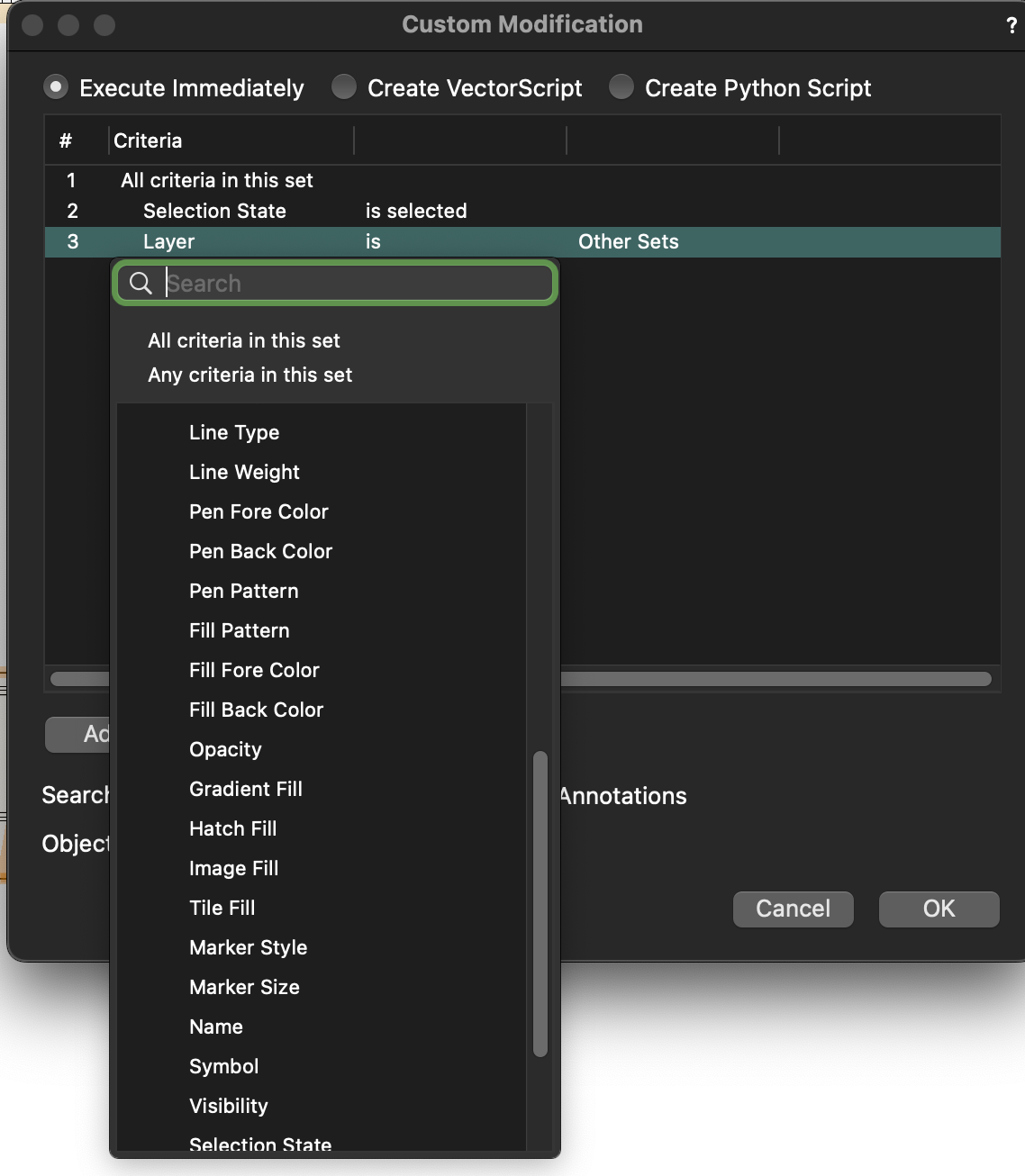 Why Is Fill Style Not A Criterion General Discussion Vectorworks Community Board