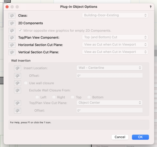 Changing Door Class - Architecture - Vectorworks Community Board