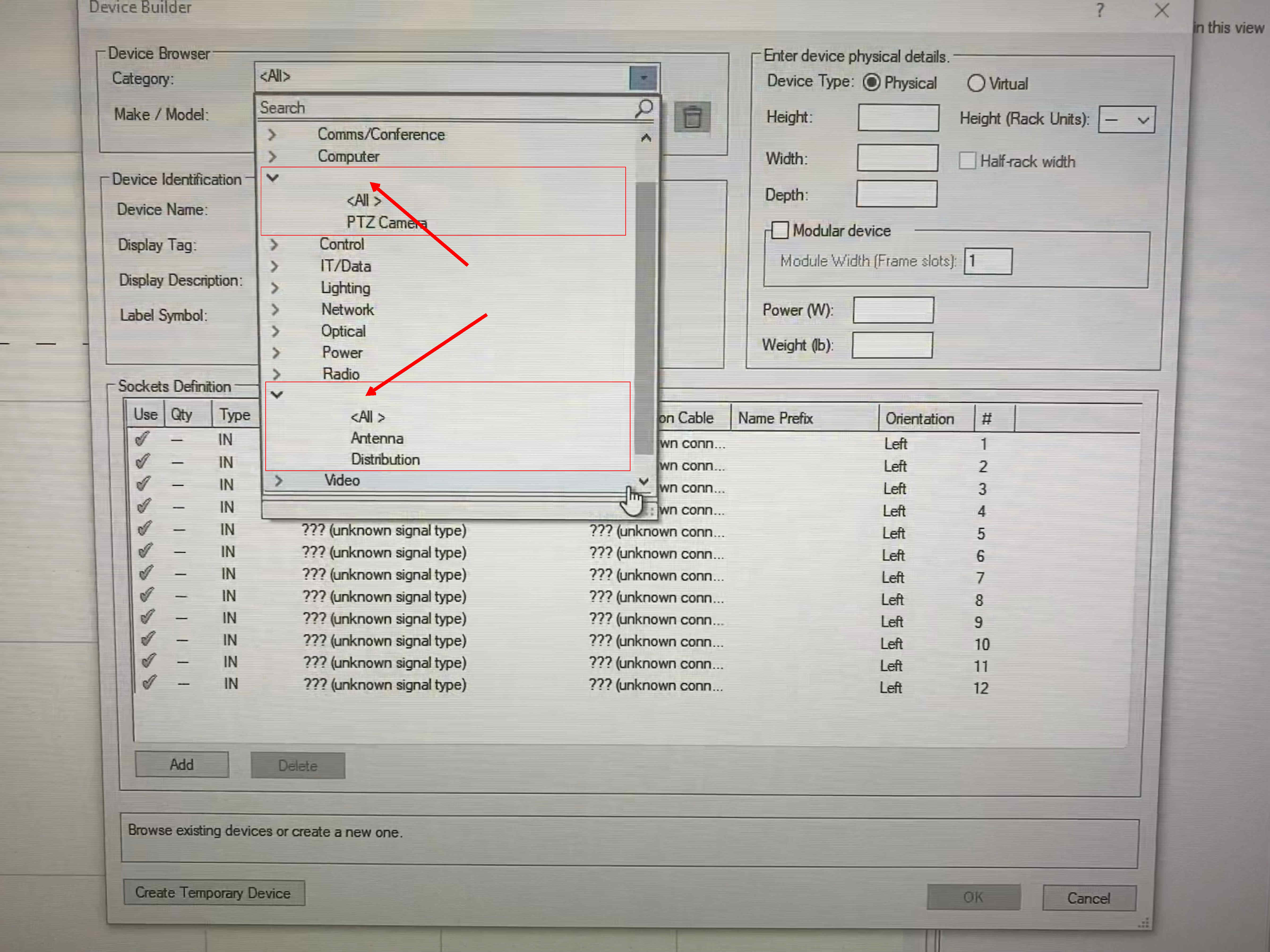 Device Builder Tool - ConnectCAD - Vectorworks Community Board