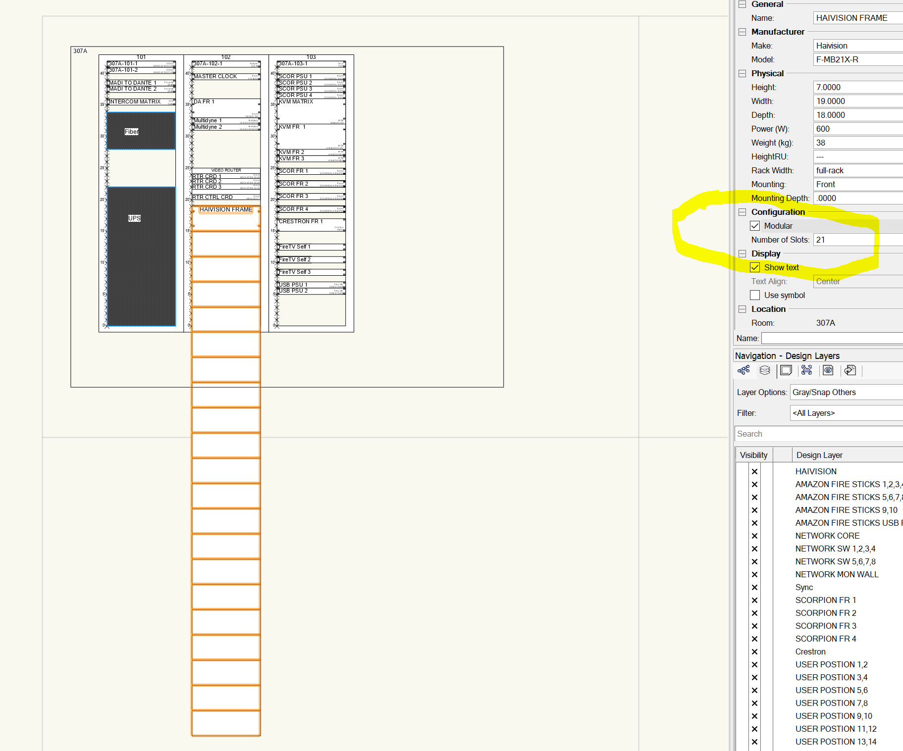 Modular frame slots, Problem. - ConnectCAD - Vectorworks Community Board
