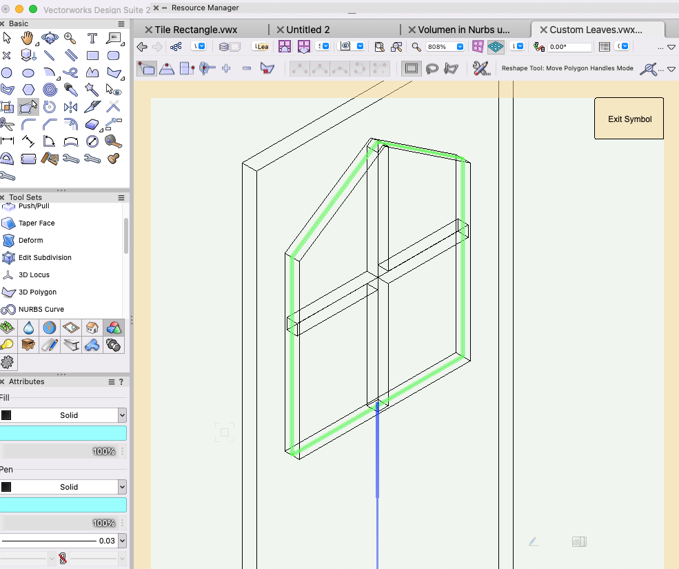 More on Rendering of Custom Door Leaves - Architecture - Vectorworks Community Board